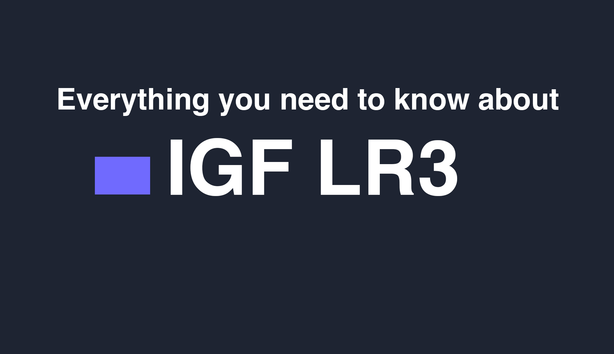 IGF LR3 - Everything you need to know. | World Of Peptides